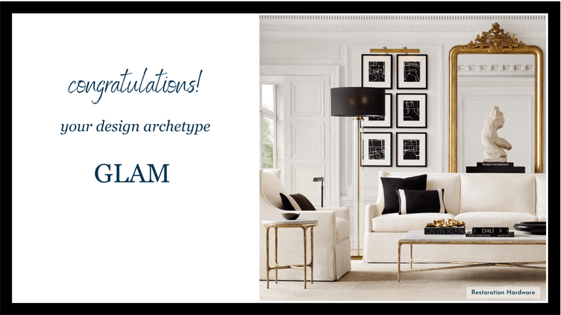 Style Quiz result - Glam! | Judith Taylor